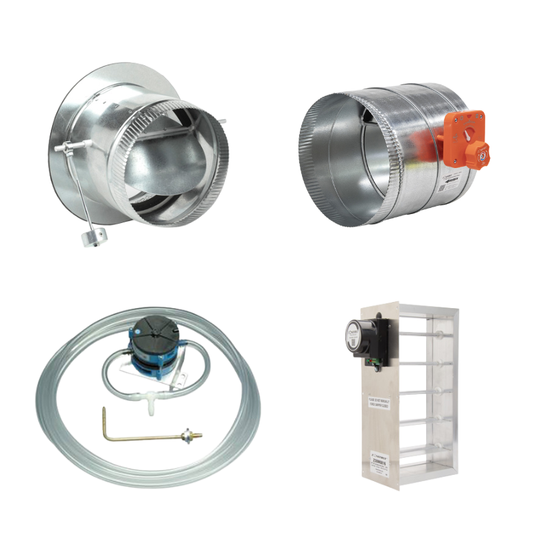 Mechanical and Motorised Bypass Dampers — Hydro Solar Innovative Energy