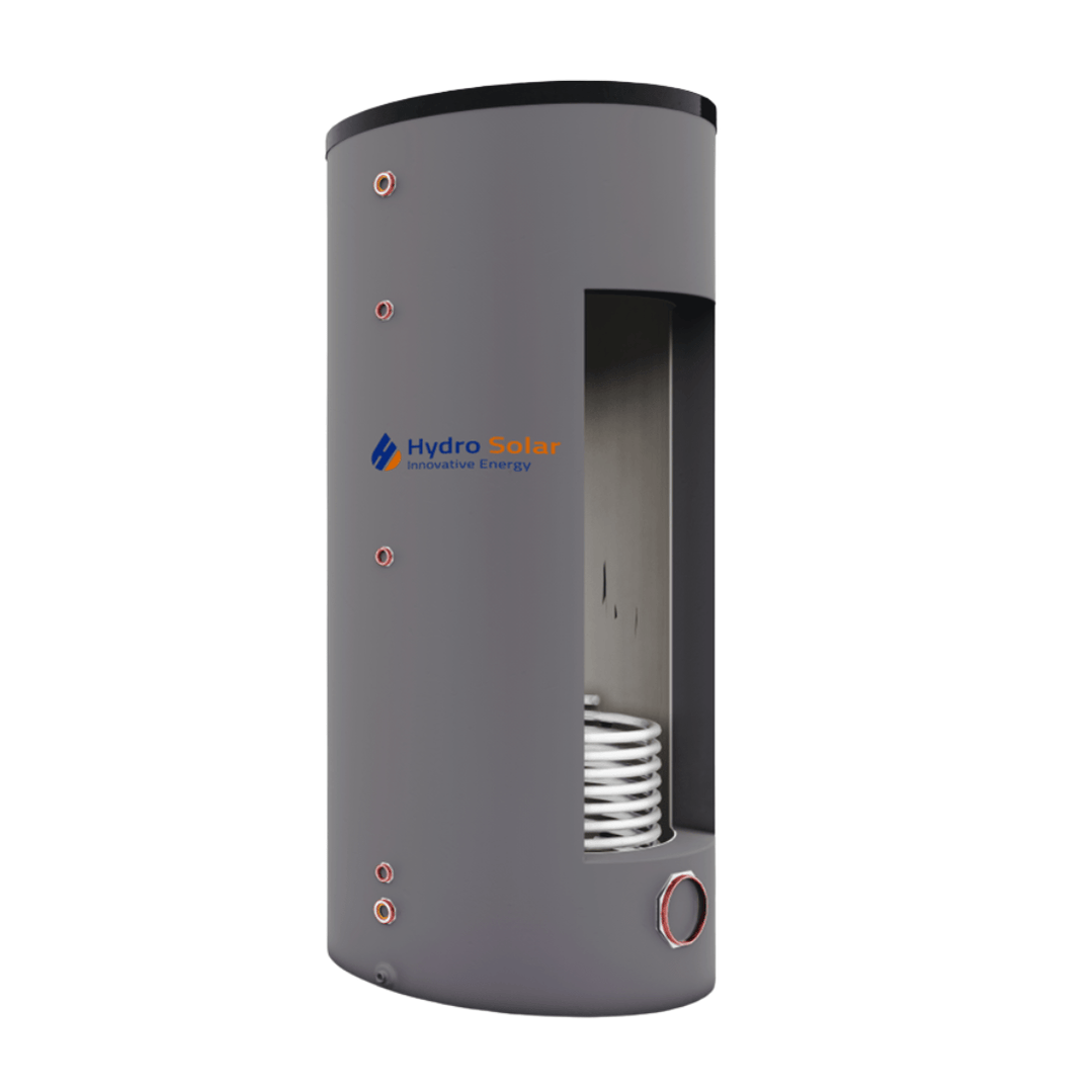 Buffer Tank & Indirect Water heater Tank - Large Diameter Coil — Hydro ...