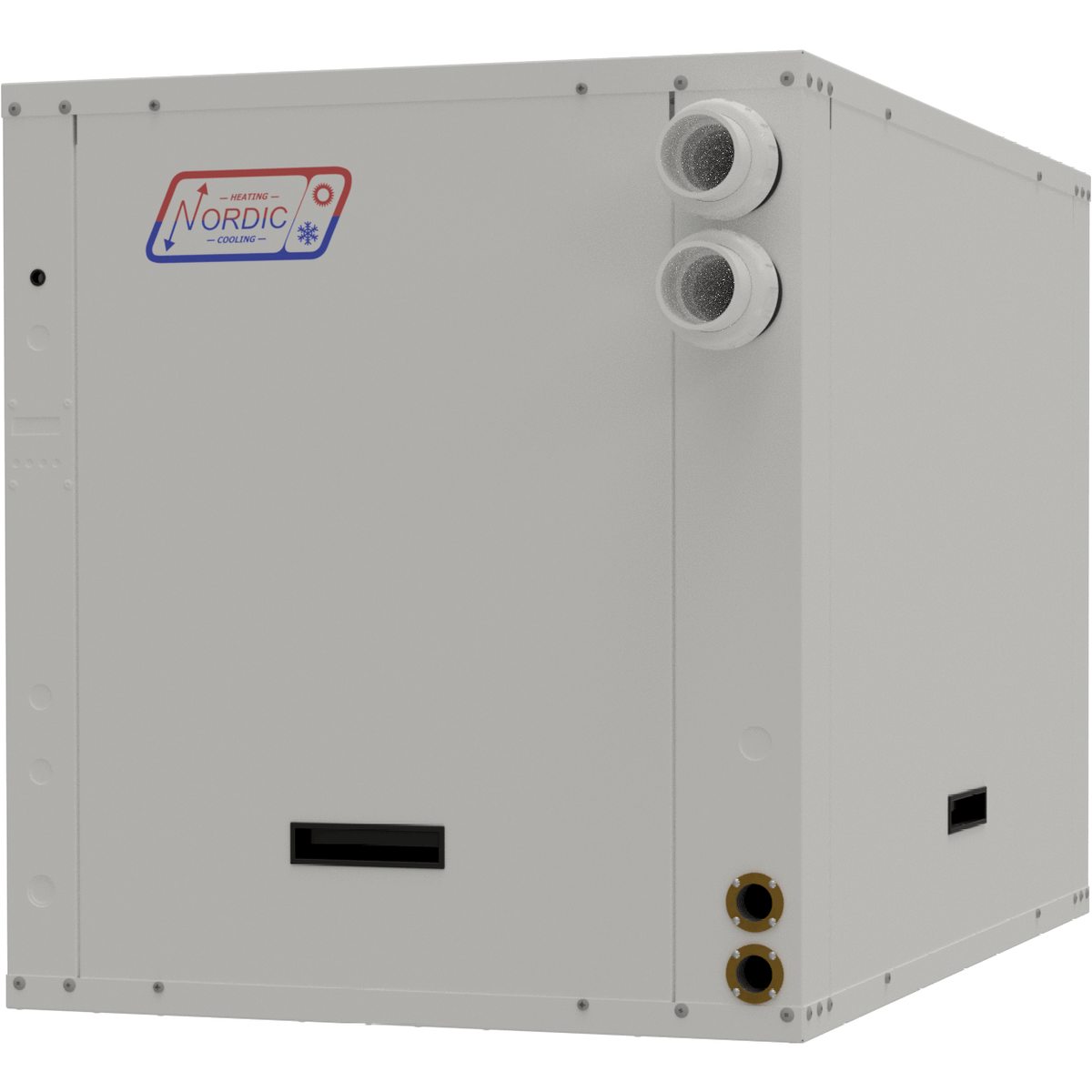 Water to Water Geothermal Heat pump W Series Pool-W75HX1TCT — Hydro ...