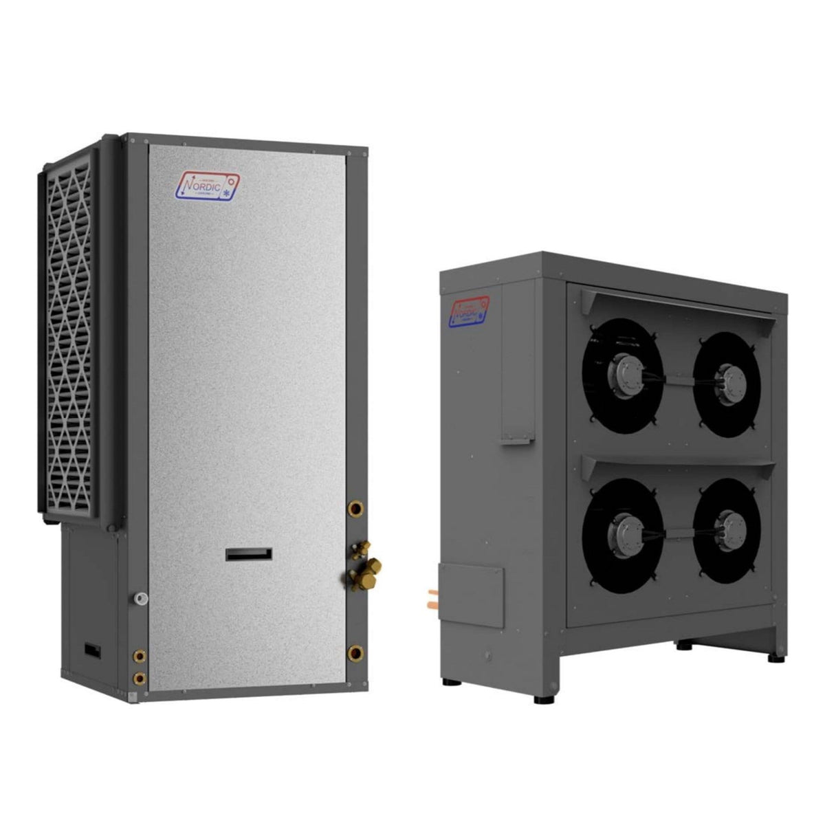 Dual Fluid Air-to-Air and Water Nordic Heat Pumps - 3 Tons — Hydro ...