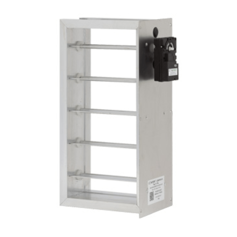 ZDBP – Rectangular Bottom Mount Zone Damper - Plug in Play 12VDC ...
